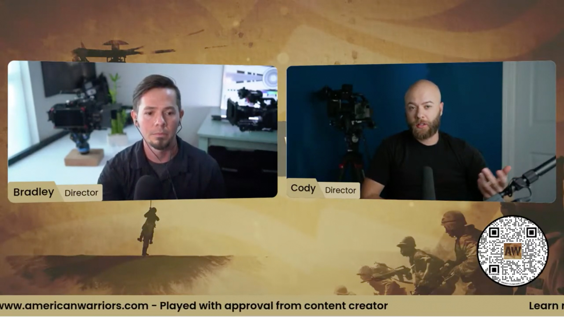 1st Ever Livestream Event - American Warriors